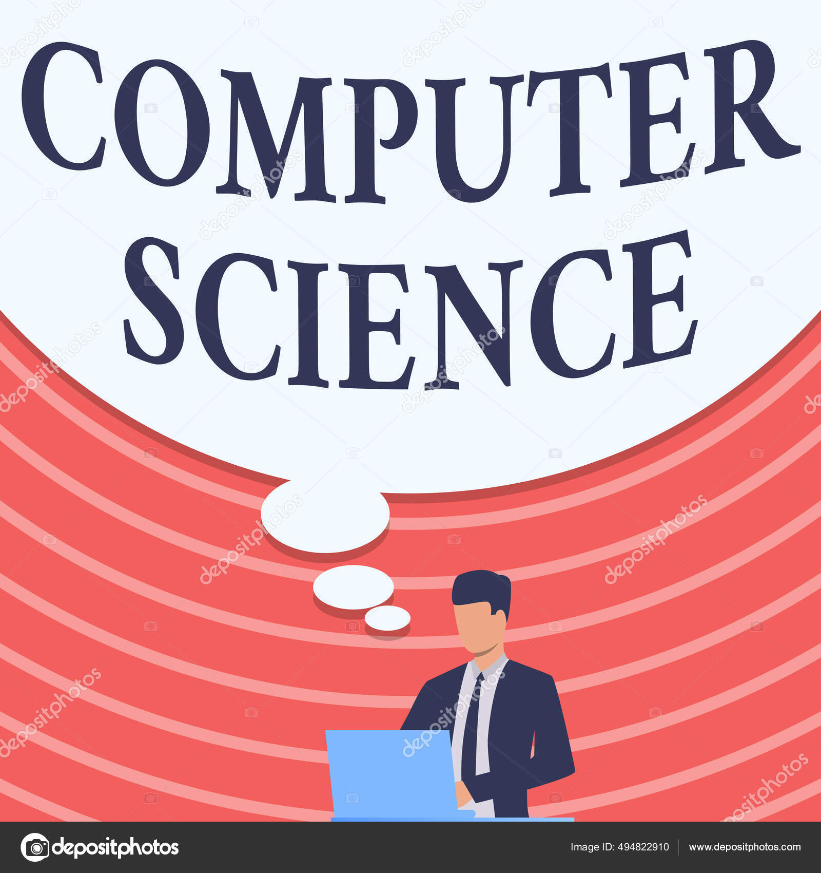 Inspiration showing sign Computer Science. Business showcase study of ...