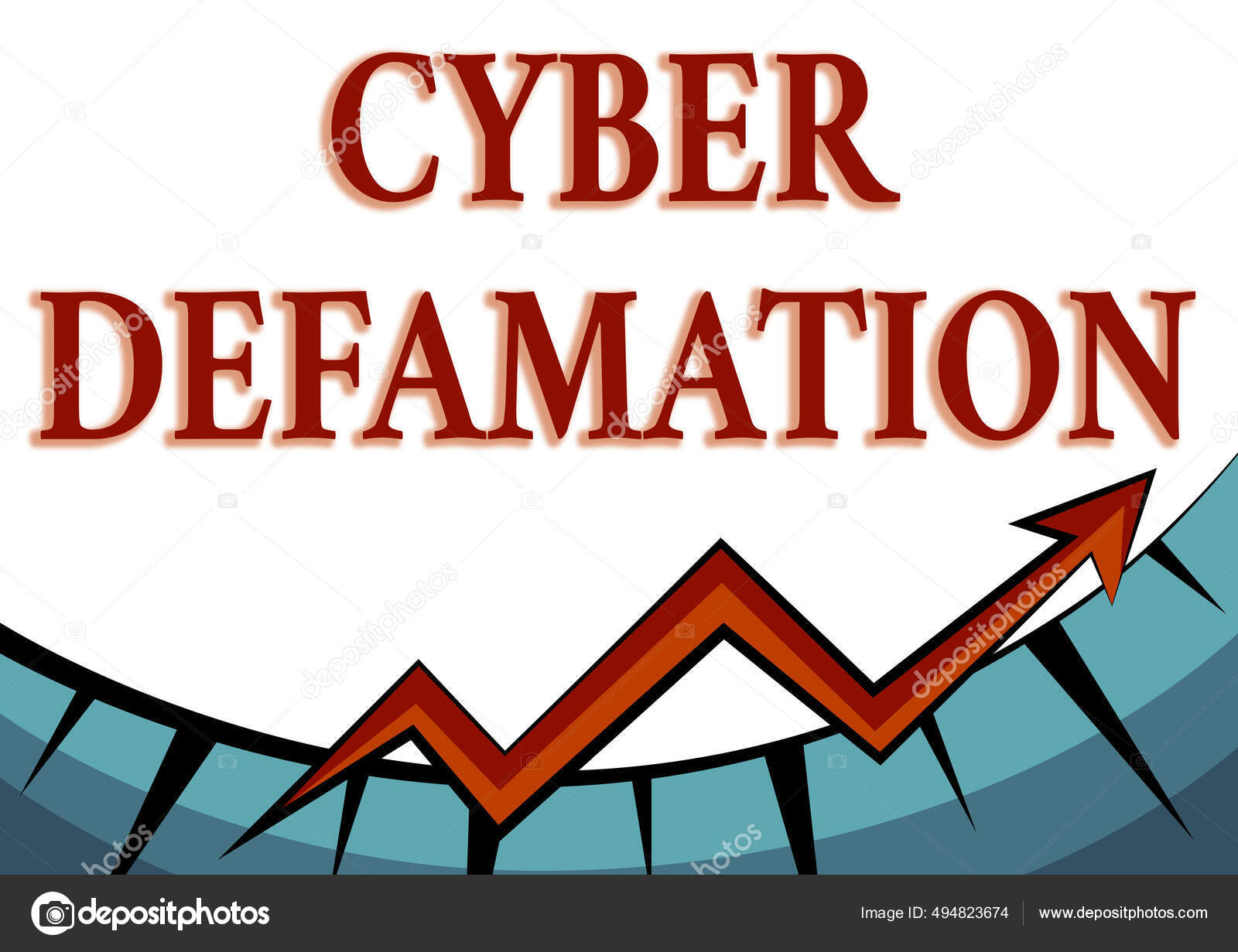 Conceptual display Cyber Defamation. Business overview slander ...