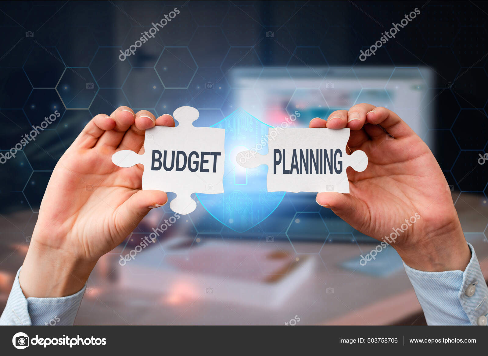 Conceptual caption Budget Planning. Business overview process of ... Conceptual caption Budget Planning. Business overview process of ...