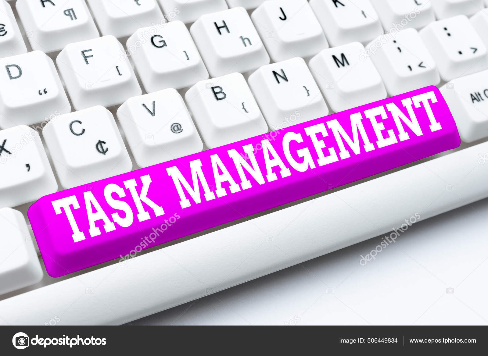 Conceptual caption Task Management. Business overview the process of ...
