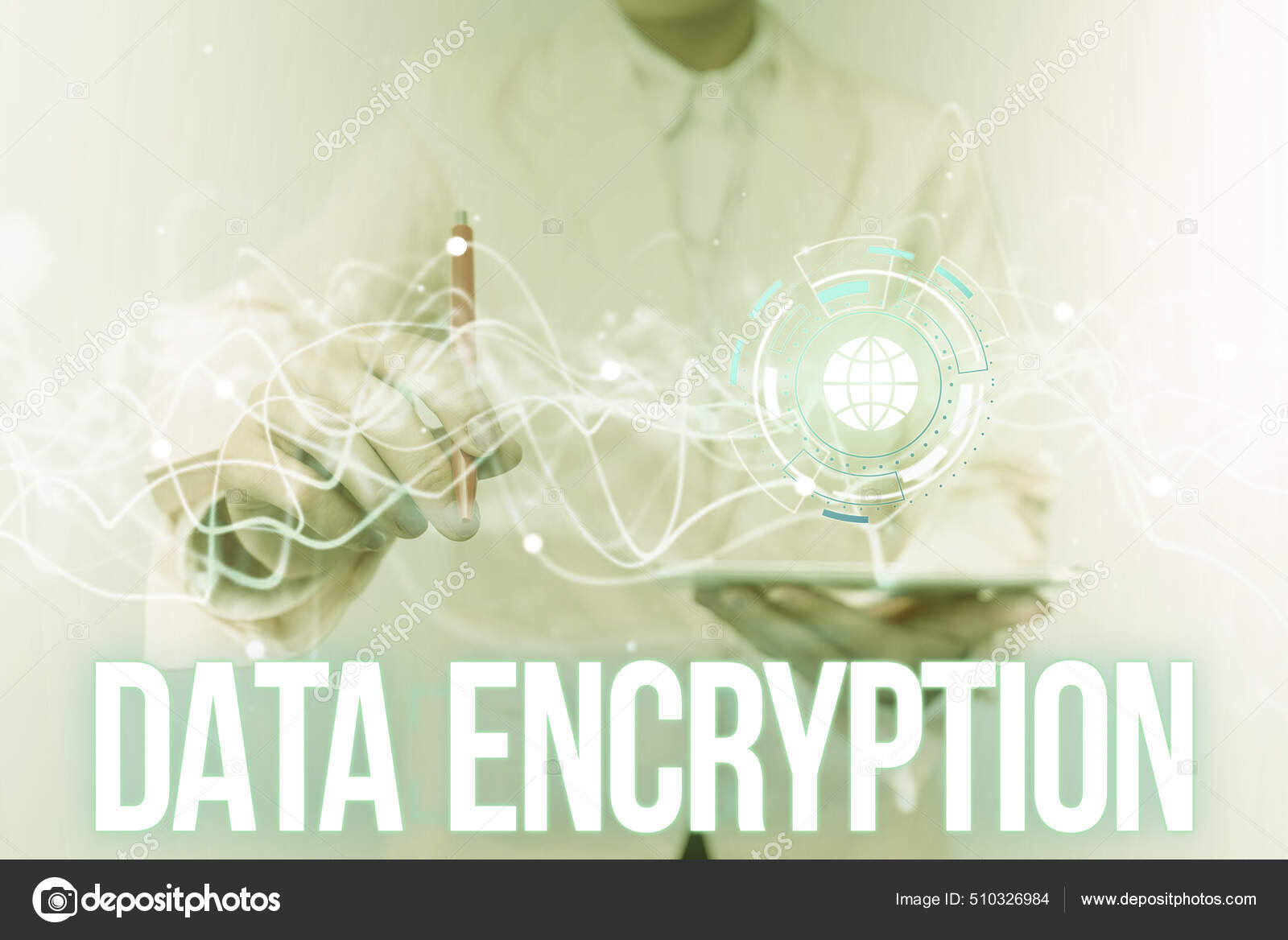 Inspiration showing sign Data Encryption. Business idea Symmetrickey ...