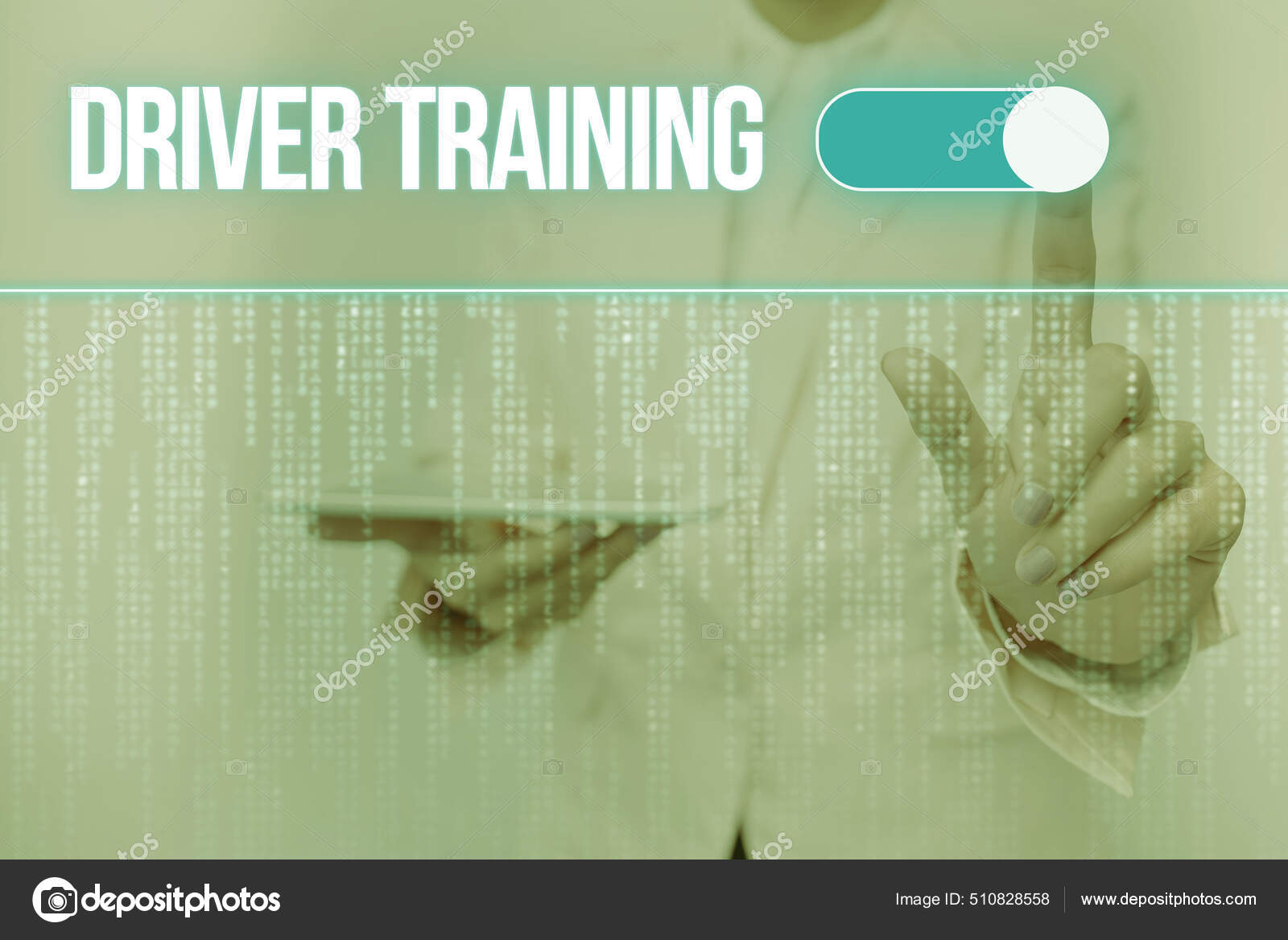 Text showing inspiration Driver Training. Word Written on prepares a ...