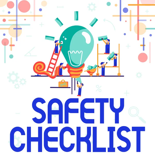 Safety checklist Images - Search Images on Everypixel