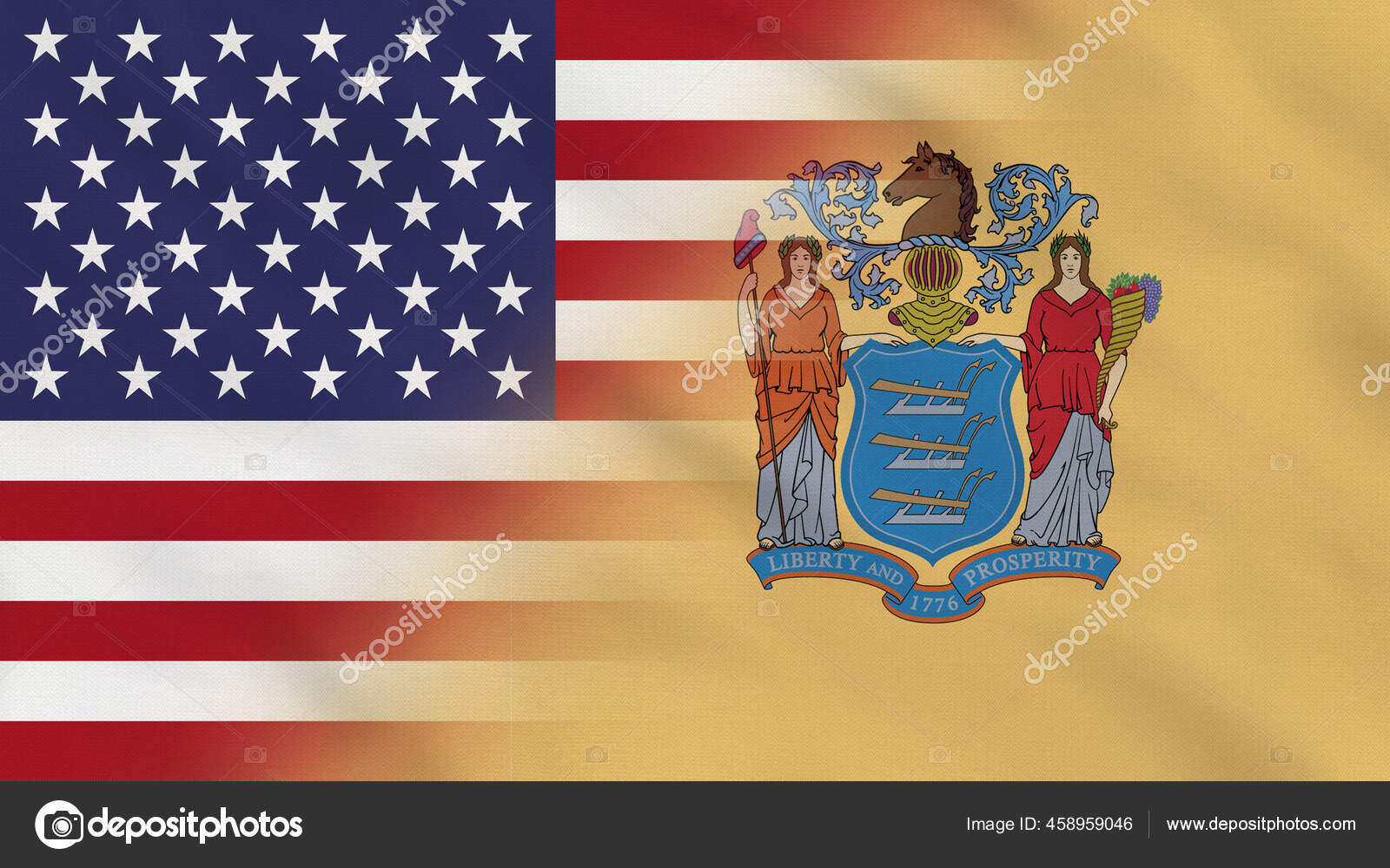 Banderas De Estados Unidos Bandera Del Estado La Evolución De La