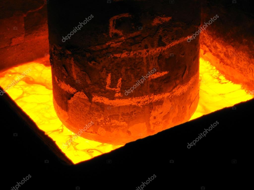 Metallurgical Process Close-Up View — Stock Photo © LeitWolf #115511780