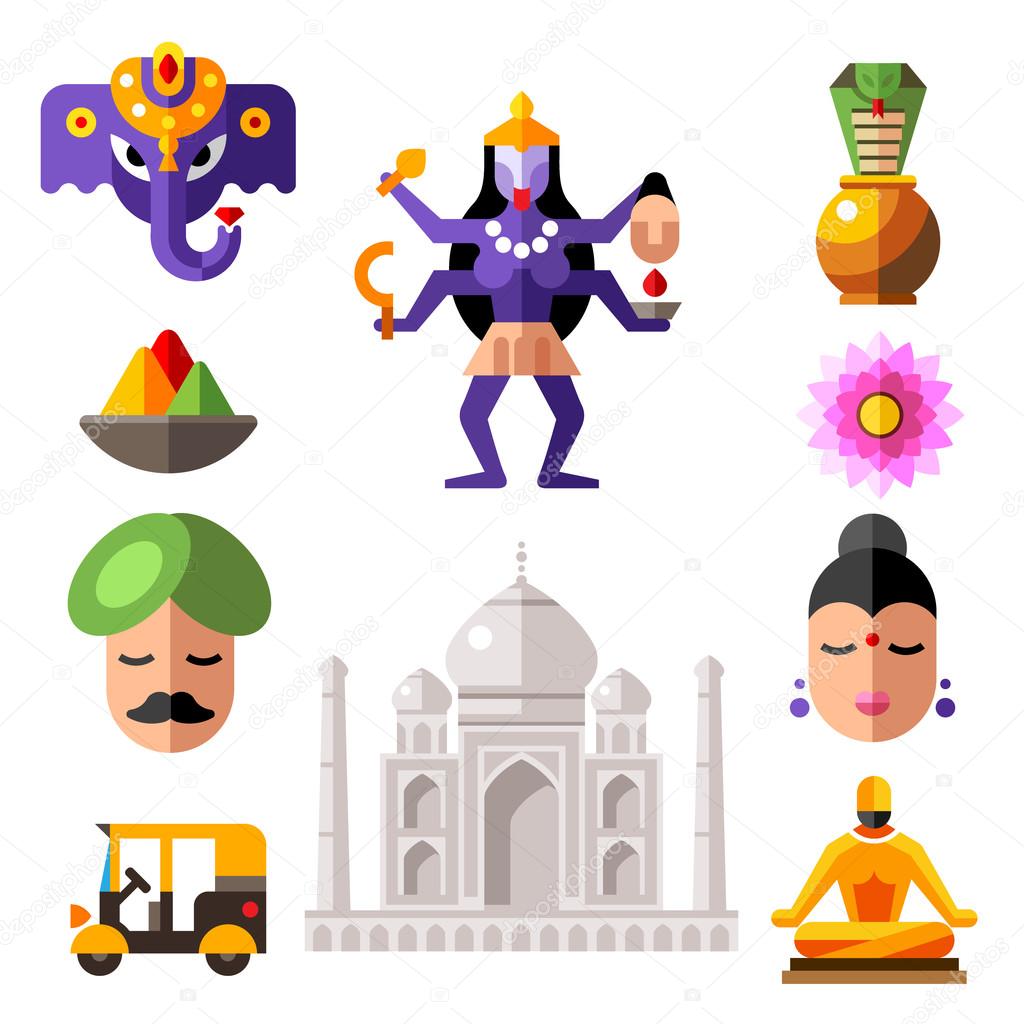 India Stock Vector Image by ©tastyvector #74200565