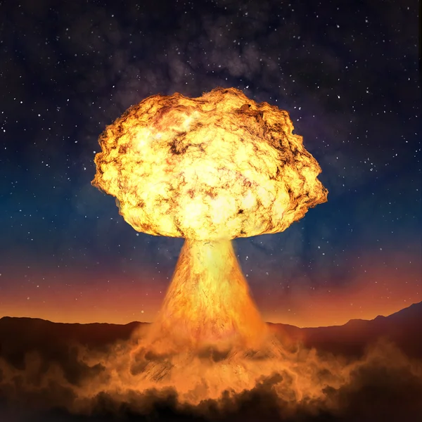 Atom Bomb Explosion