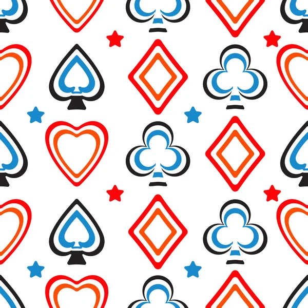 1,435 Playing cards pattern Vector Images | Depositphotos