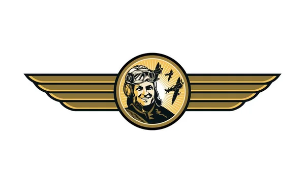 Pilot Wings Logo