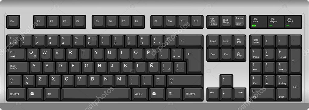 Qwerty Keyboard Computer Qwerty Keyboard Computer