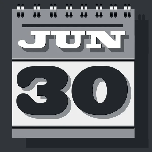 June 30 calendar Stock Photos, Royalty Free June 30 calendar Images ...
