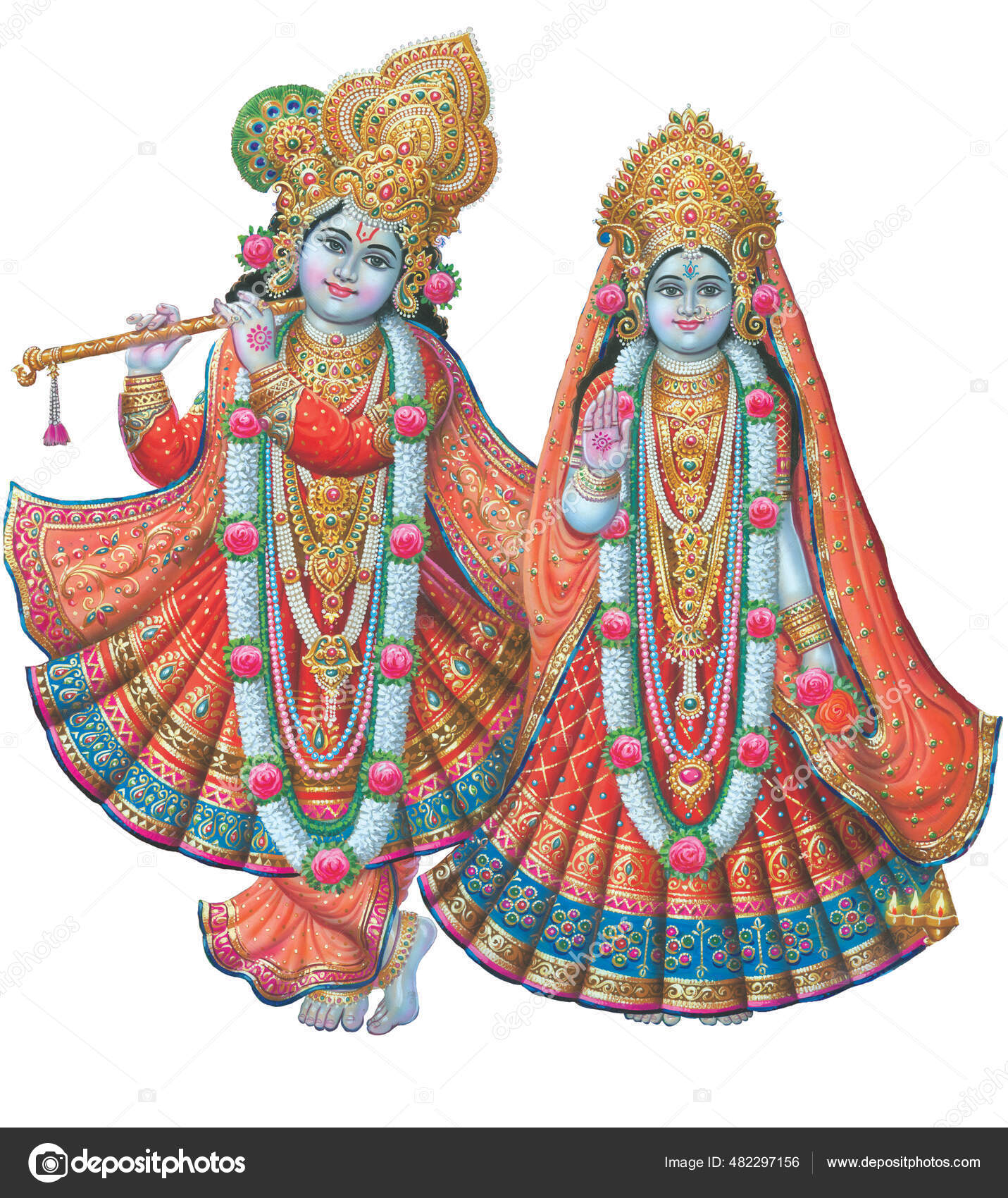God Radhakrishna Indian Lord Krishna Indian Mythological Image ...