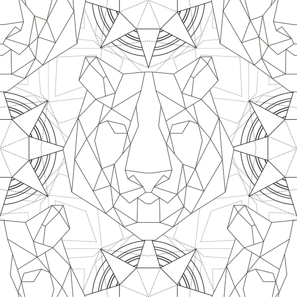 156 Triangular animal pattern Stock Illustrations | Depositphotos