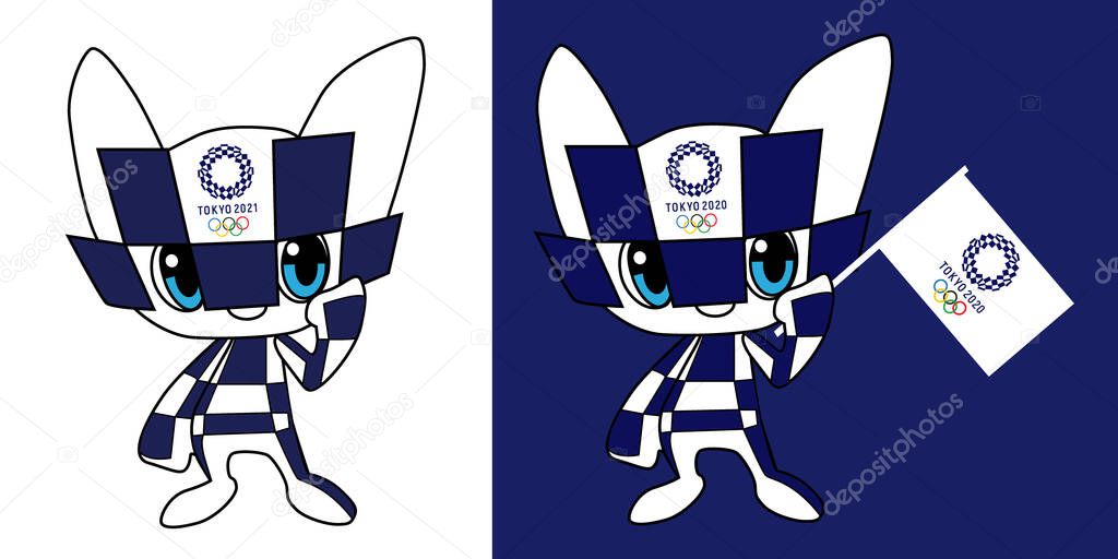 La mascota de los Juegos Ol mpicos de Tokio 2020 se llama Miraitowa (traducir: la combinaci n de ...