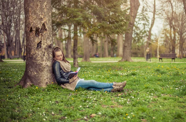 Girl reading tree Stock Photos, Royalty Free Girl reading tree Images ...