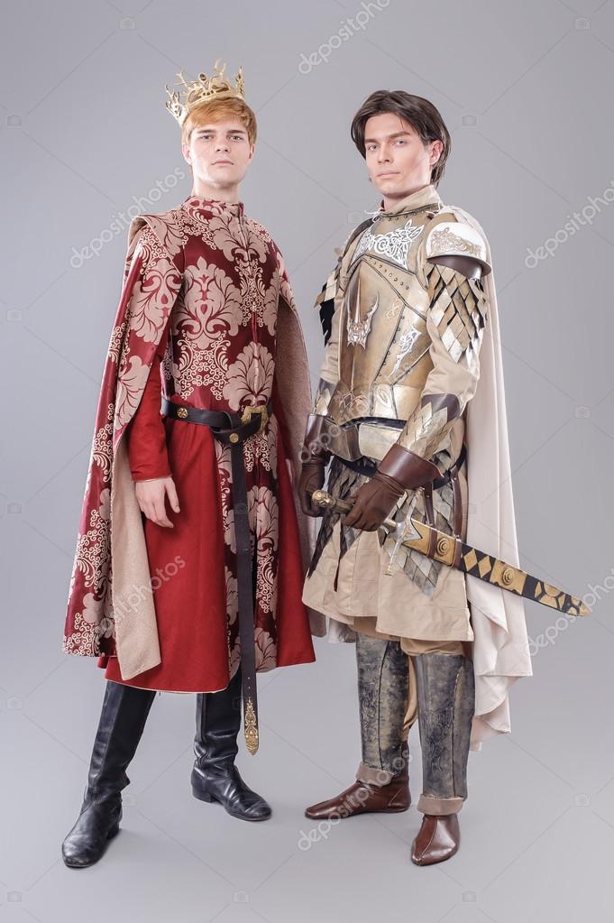 Rey medieval y caballero medieval 2022