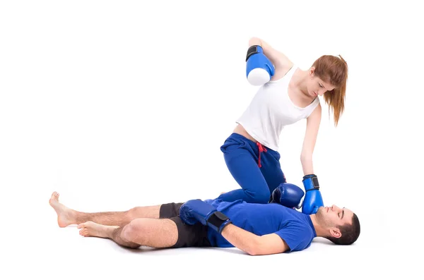 Knock down boxing Stock Photos, Royalty Free Knock down boxing Images ...