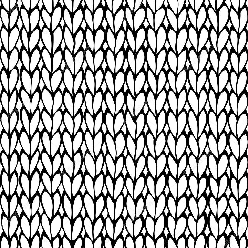 Vector stockinette stitch texture. Stock Vector Image by ©Maljuk #106830538