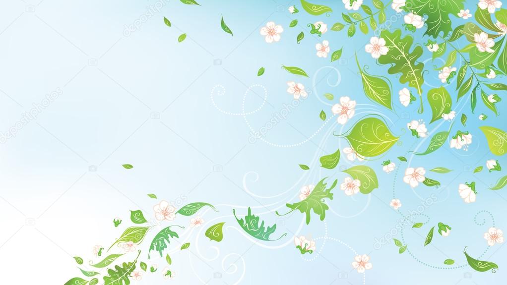 Spring in the air. Stock Vector Image by ©Maljuk #73804421