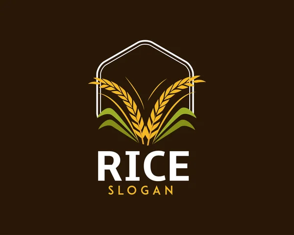 Rice logo Vector Art Stock Images | Depositphotos