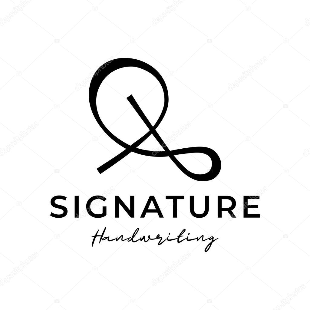 Letras SA, AS logo con script estilo mínimo - símbolos vectoriales ...