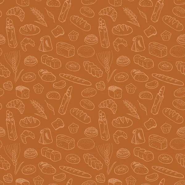 Bread, bakery background Stock Vector Image by ©mhatzapa #81207166