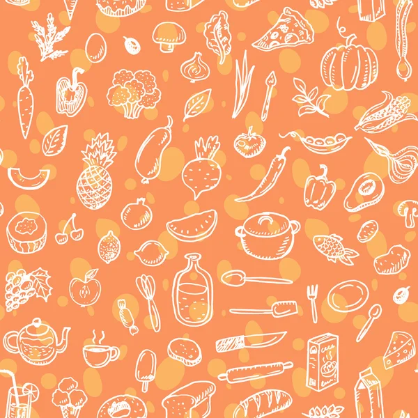 Seamless food pattern Stock Vector Image by ©Teploleta #73364631