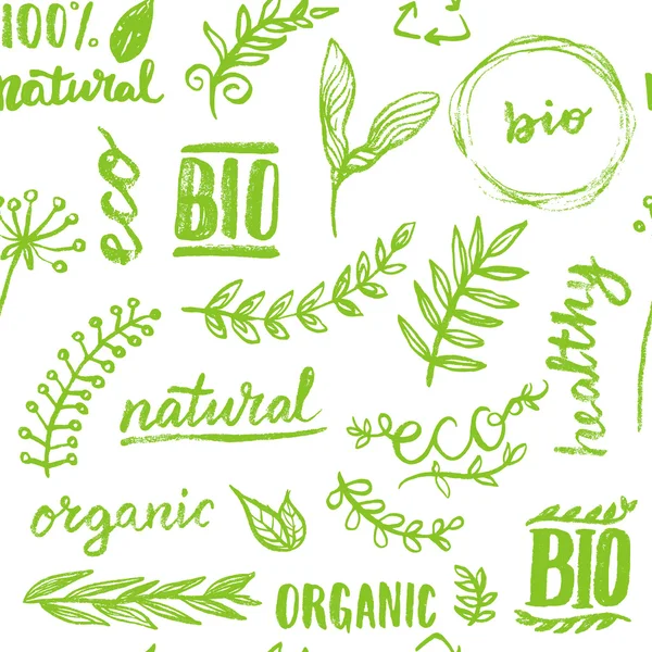 Seamless organic background Stock Vector Image by ©Teploleta #73365091