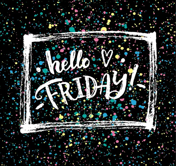626 Hello friday Vector Images | Depositphotos