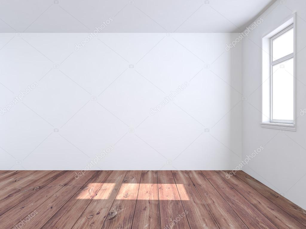 Empty White Room Wallpaper