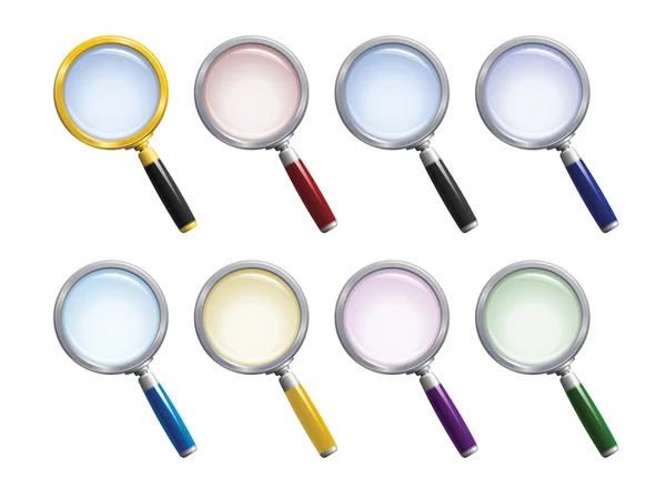 Outlined Icon Decrease Magnifying Glass Parallel Parallel Long Shadows Stock Vector Image by ...