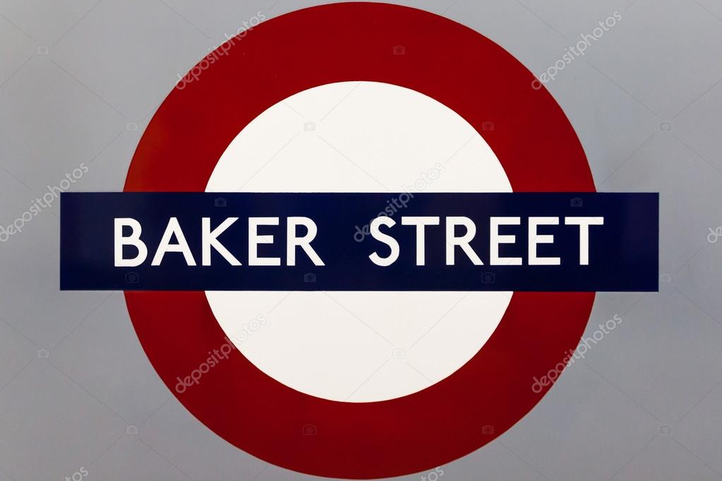 Baker Street Underground station sign – Stock Editorial Photo © bukki88 ...