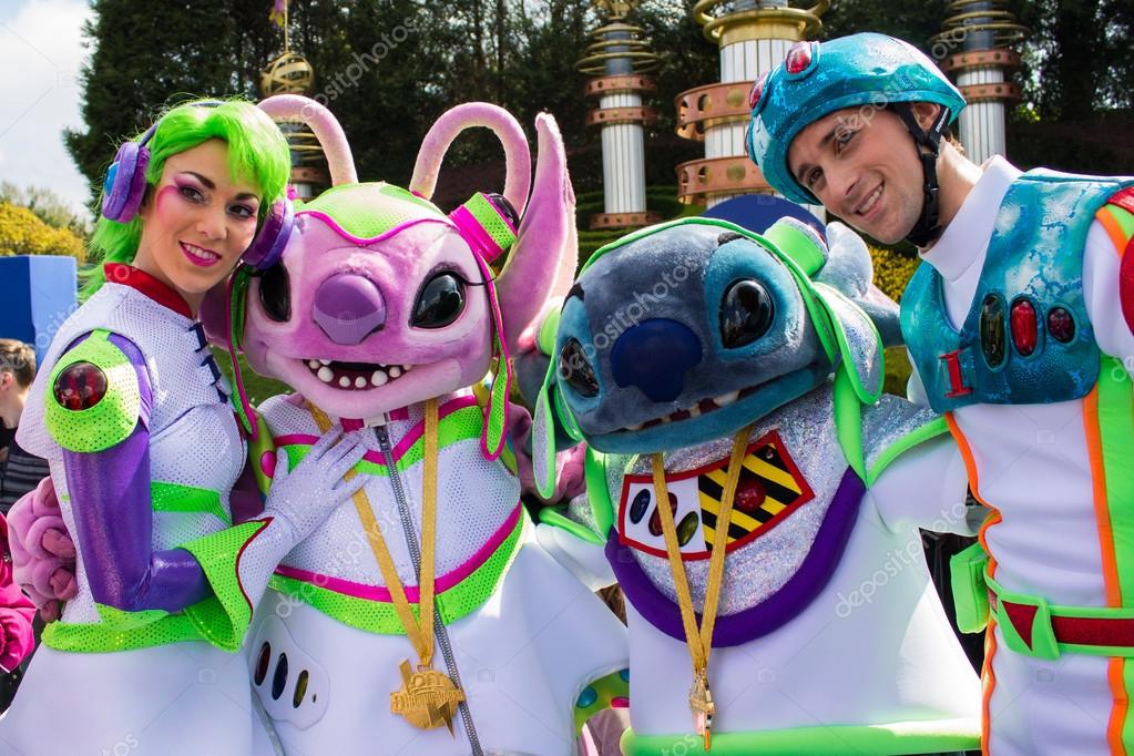Character during Disneyland Paris Parade and show. – Stock Editorial ...