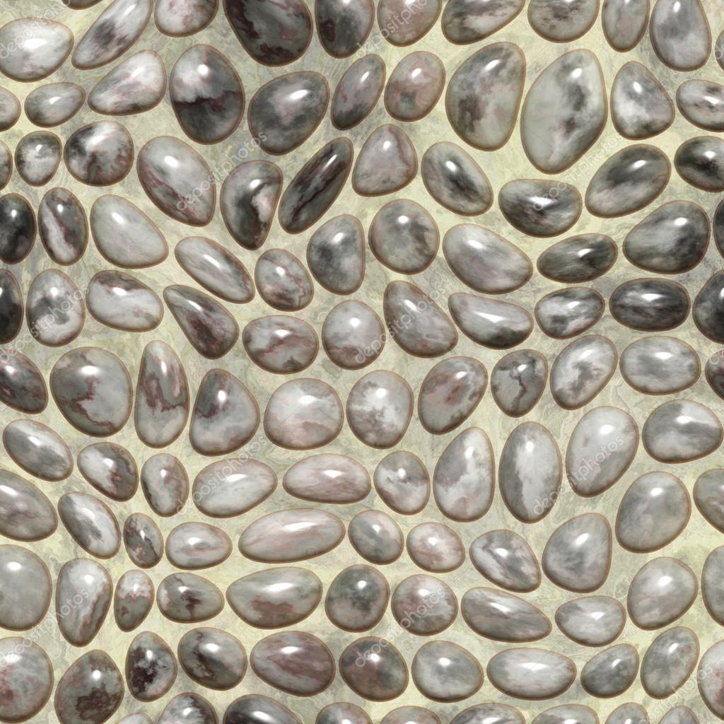 Seamless texture of pebble. Background or texture. 3D illustrati Stock ...