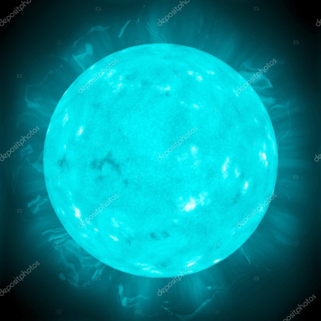 Real Blue Dwarf Star