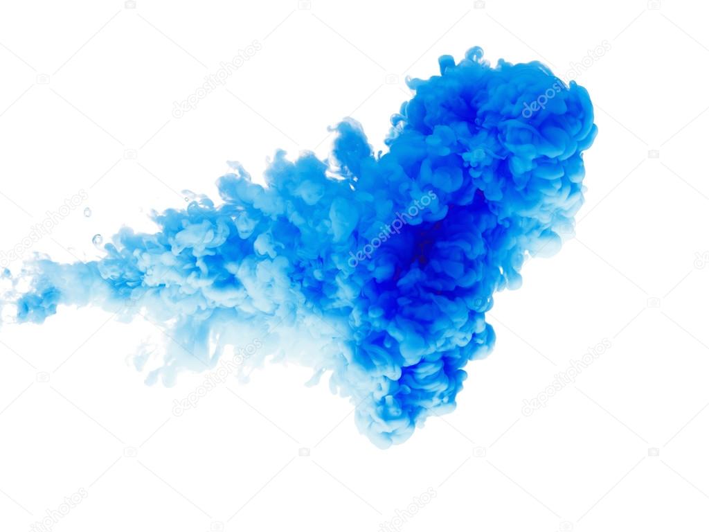 Color drop in water, photographed motion. ⬇ Stock Photo, Image by ...