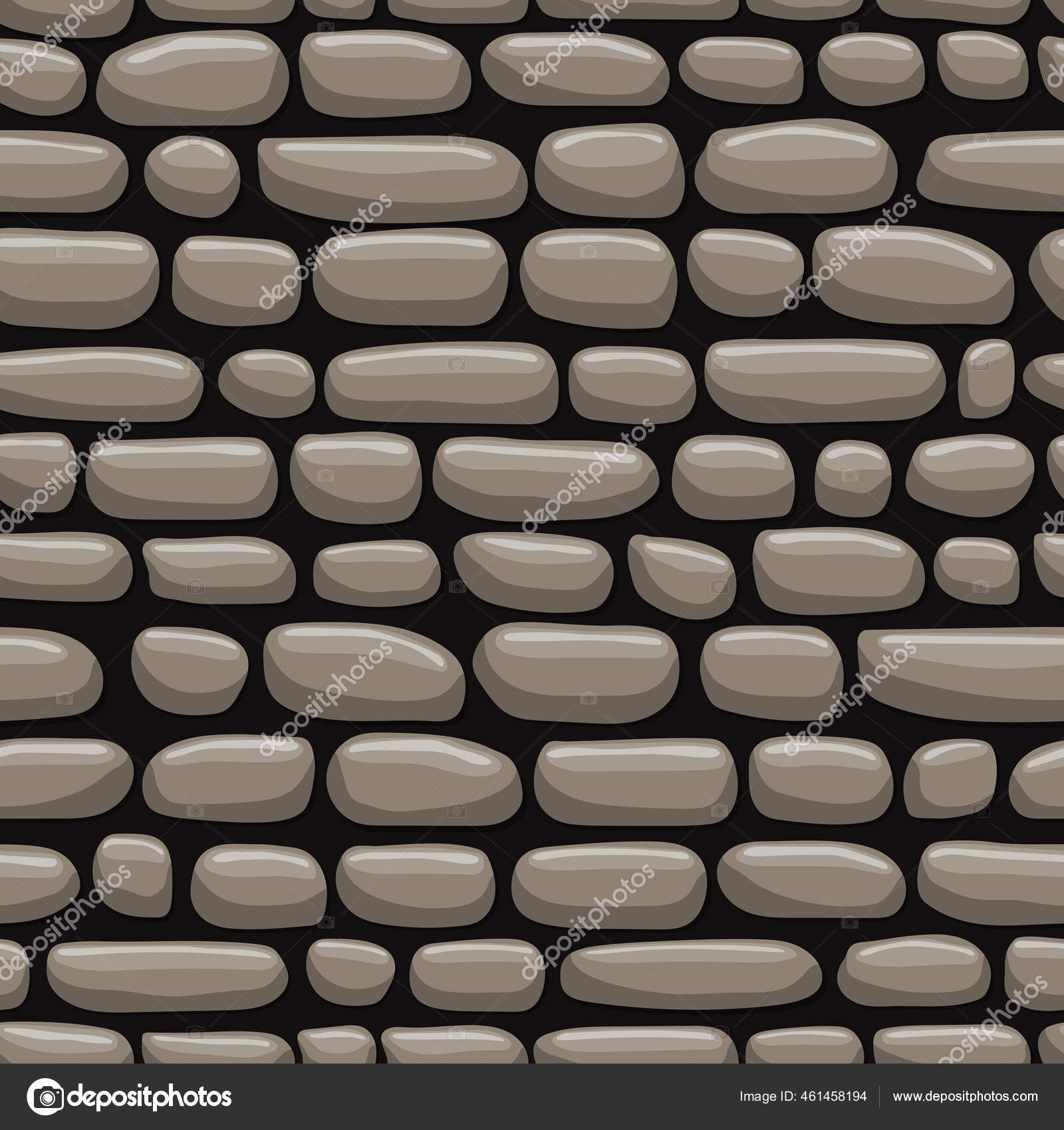 Stone Pattern Vector Design Illustration Stock Vector by ©emiltimplaru ...