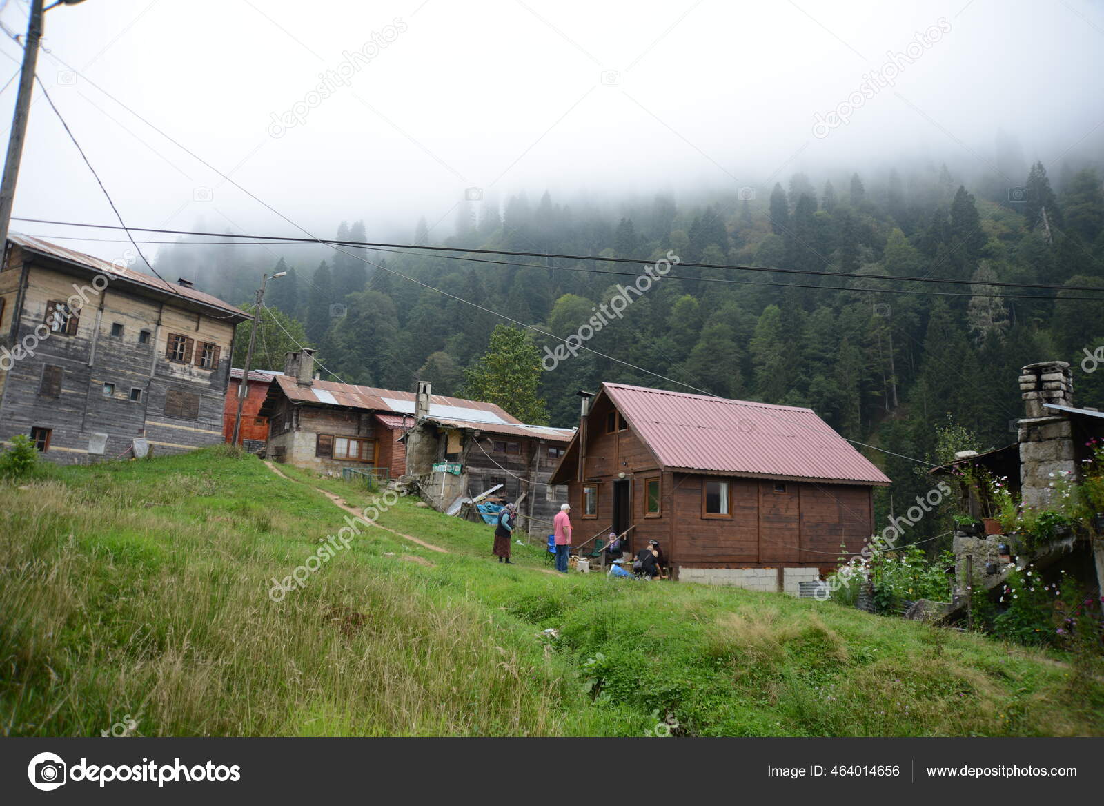 Rize Turkey August 2018 General Landscape View Famous Ayder Plateau ...