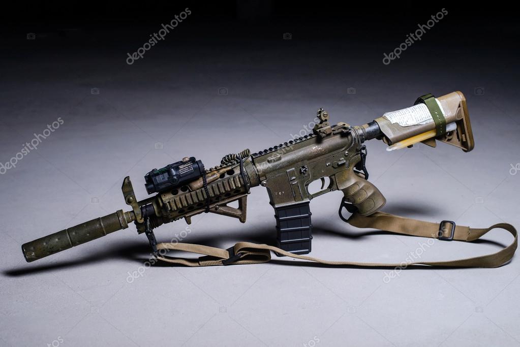 Silenced M4 Carbine