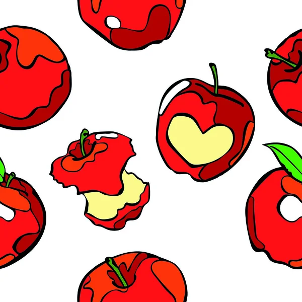 Apple background Stock Vectors, Royalty Free Apple background ...