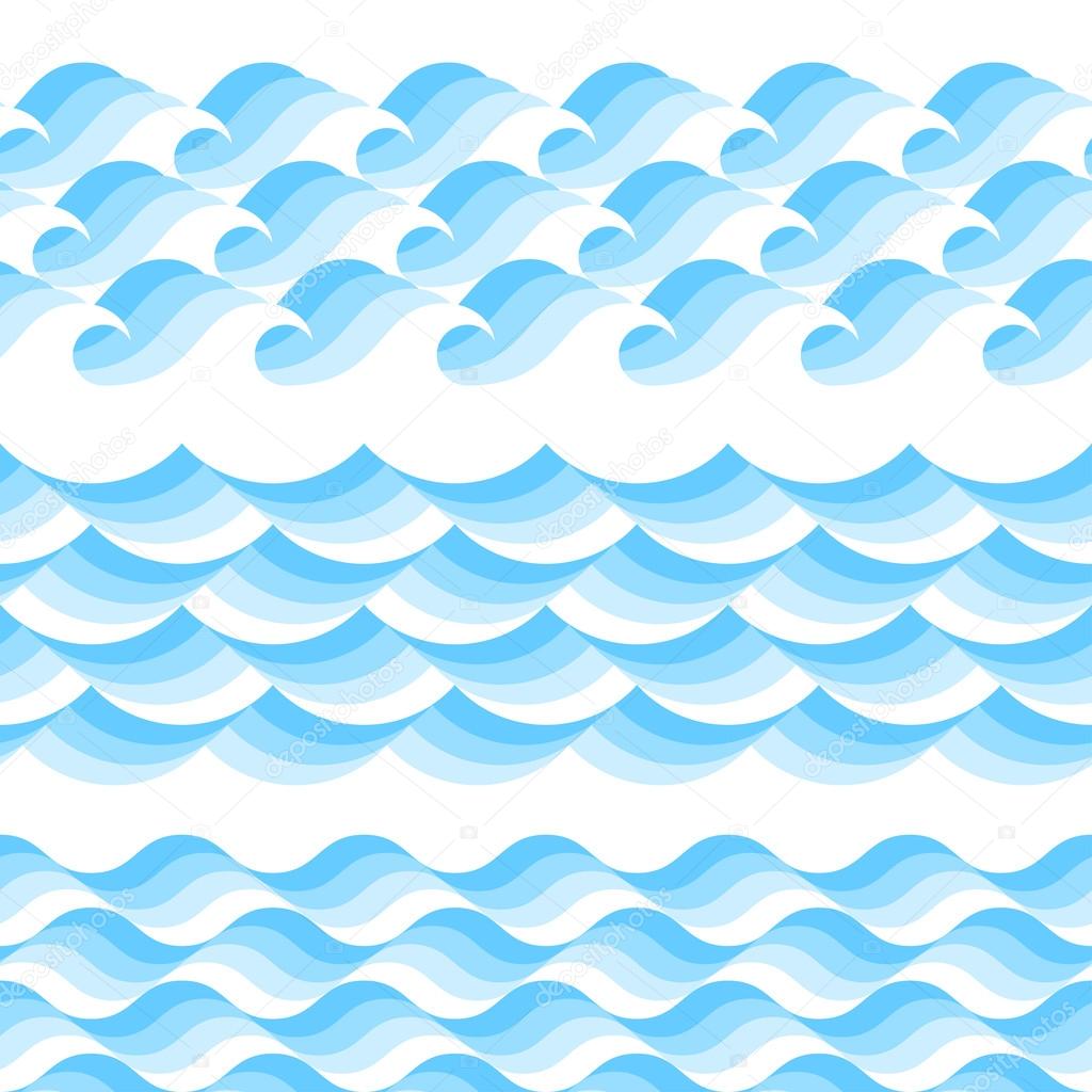 Vector waves patterns Stock Vector by ©pingebat 115011244