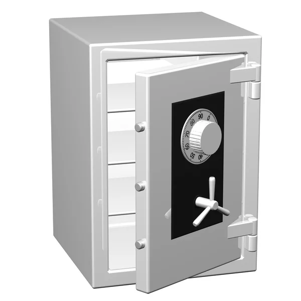 Security steel empty safe isolated on white Stock Photo by ©viperagp ...