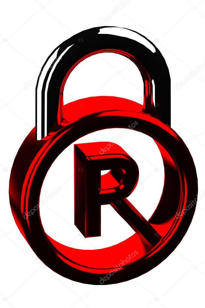 All Rights Reserved Symbol R