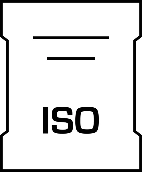 Iso disk imágenes de stock de arte vectorial | Depositphotos