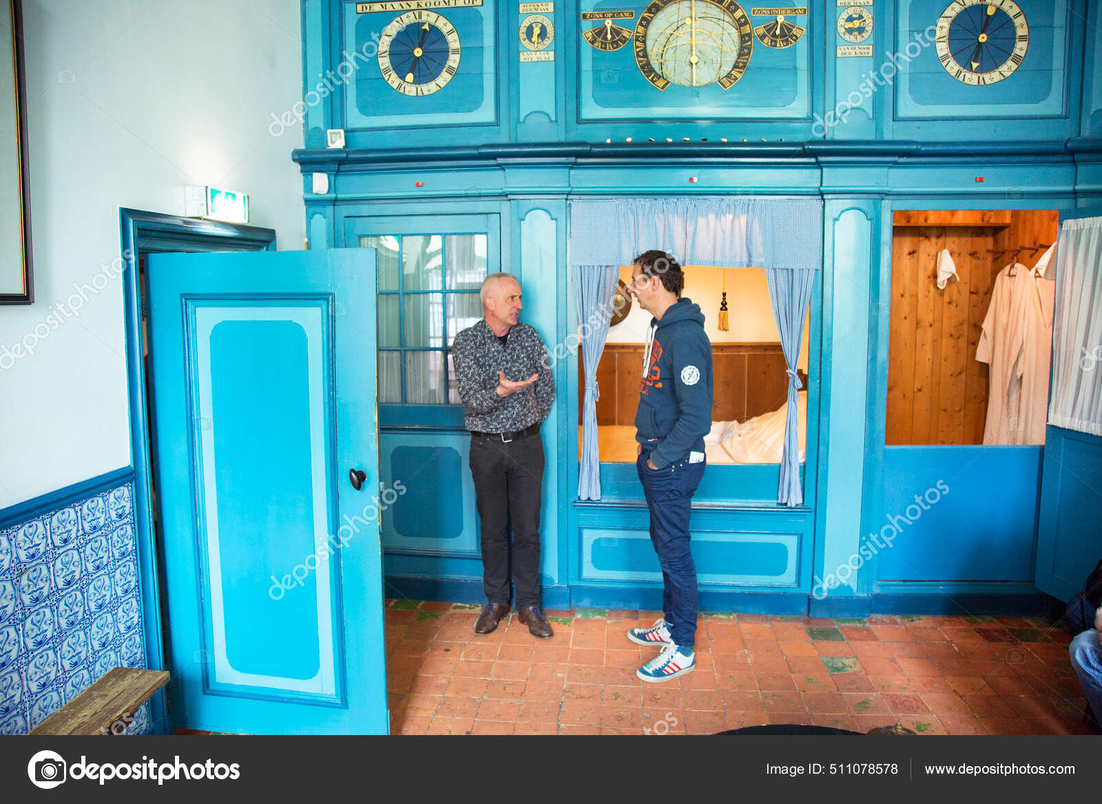 Two Men Talking Each Other — Stock Editorial Photo © DirkM.deBoer ...