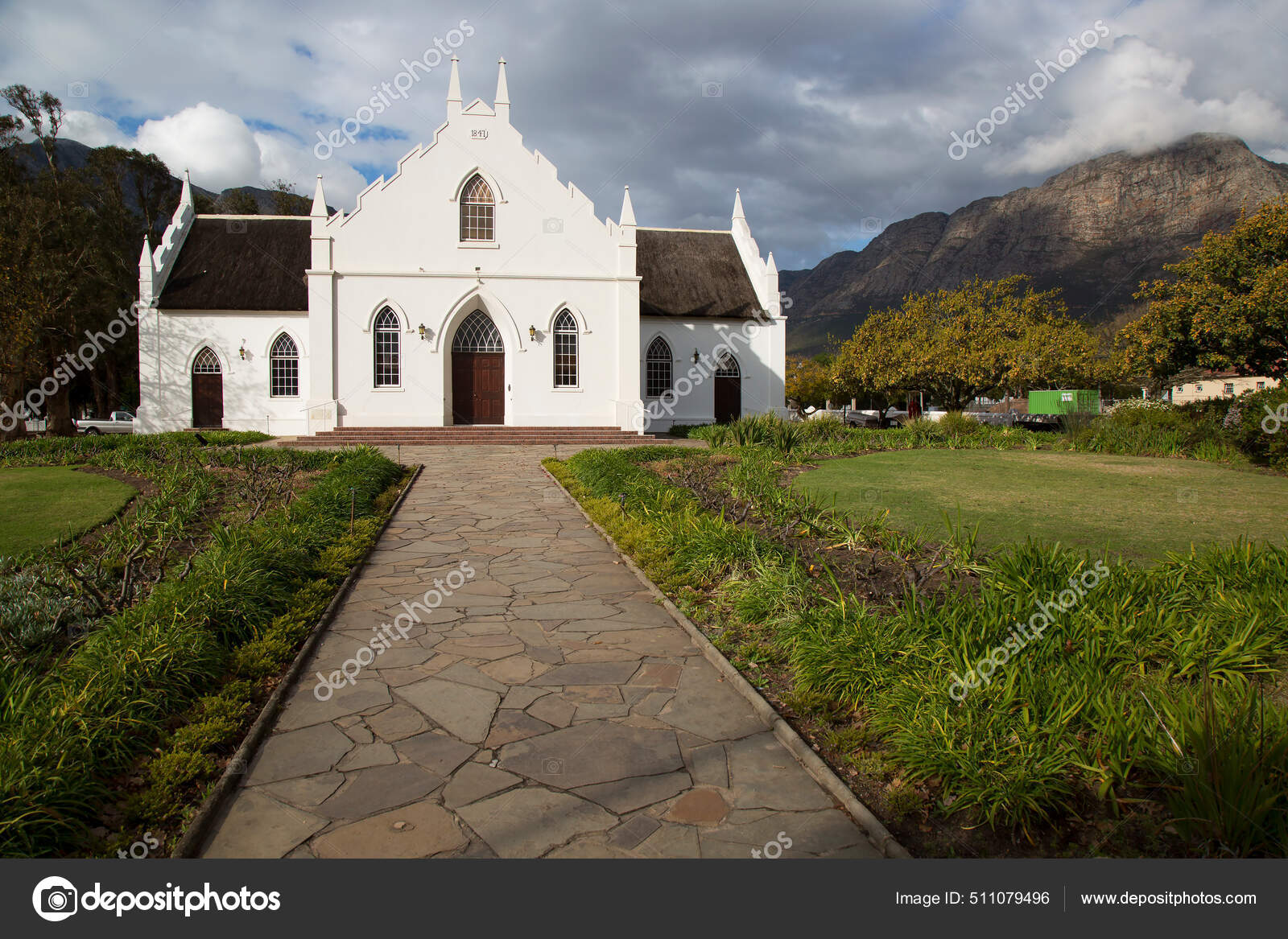 Typical Historic Old Dutch Colonial Farms House Streets Rural City ...