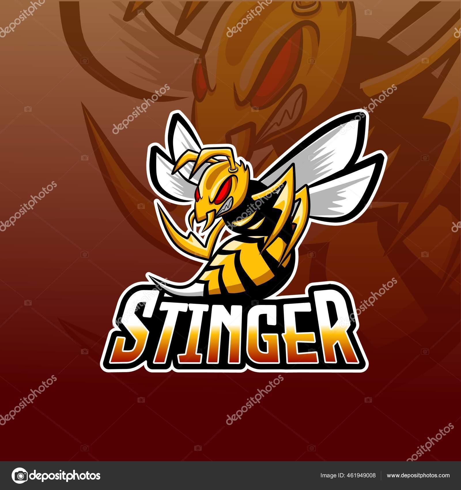 Hornet Football Mascot Clipart