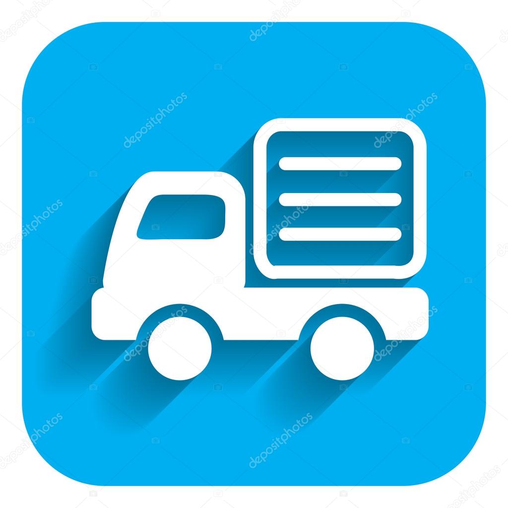 Lorry icon Stock Vector by ©RedineVector 76976855