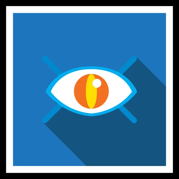 Watching eye icon — Stock Vector © RedineVector #82839216