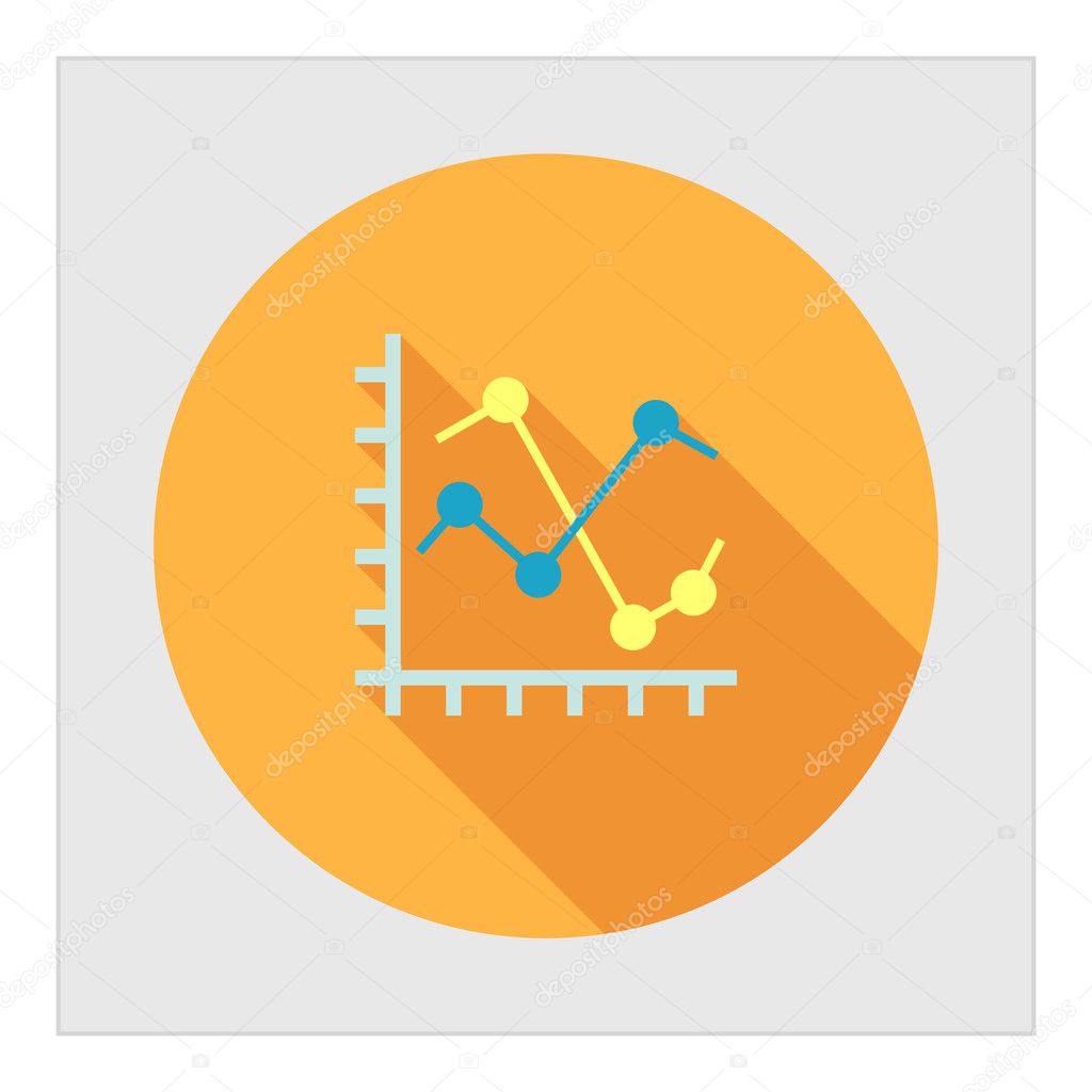 Line graphs Stock Vector by ©RedineVector 77792662